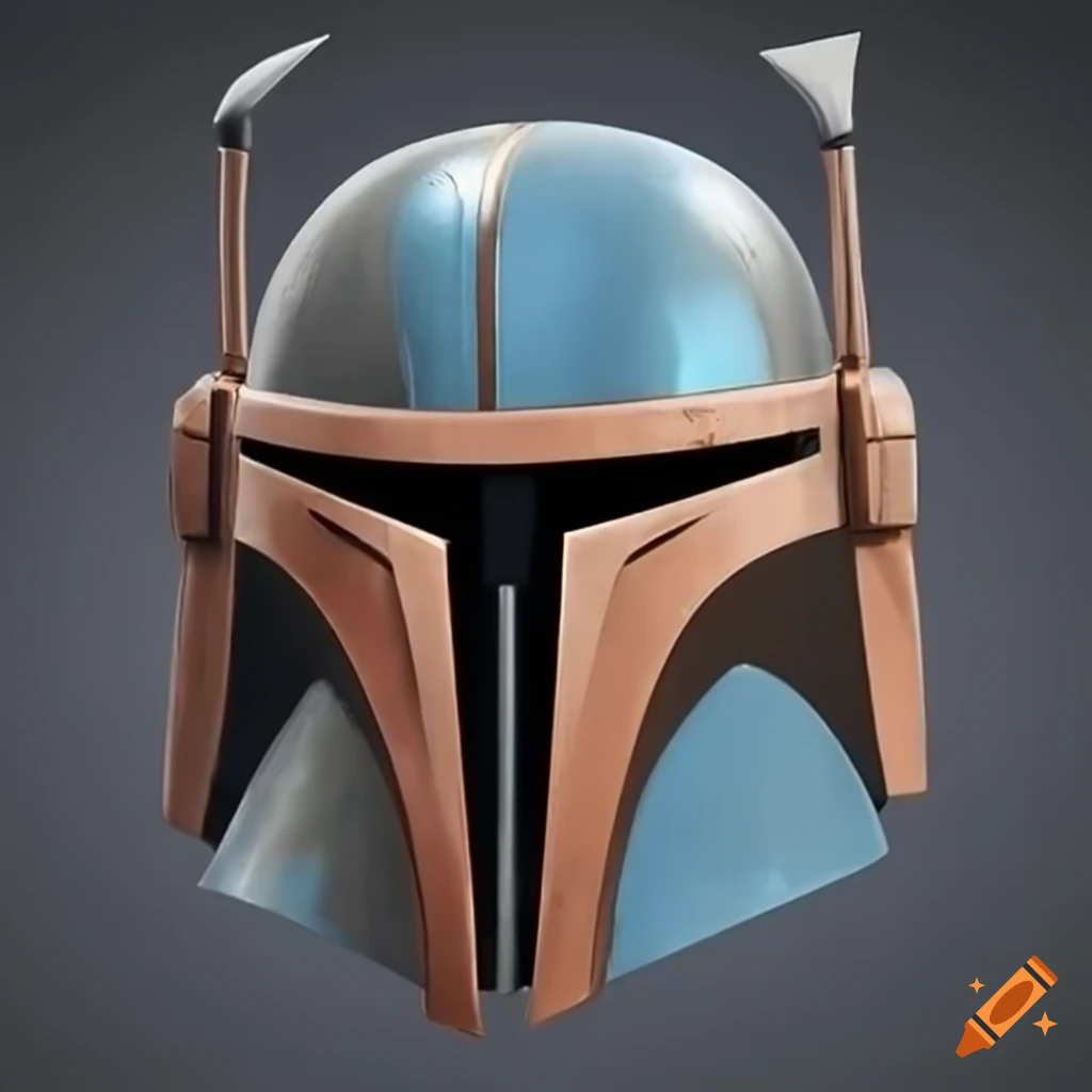 Mandalorian helmets on Craiyon