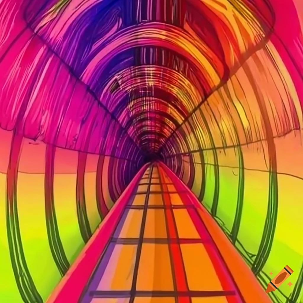 Tunnel animated on Craiyon