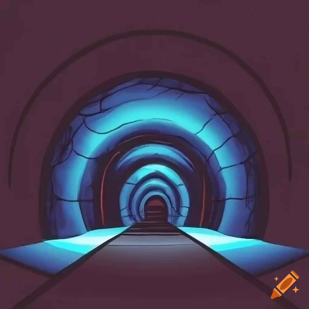 Tunnel animated