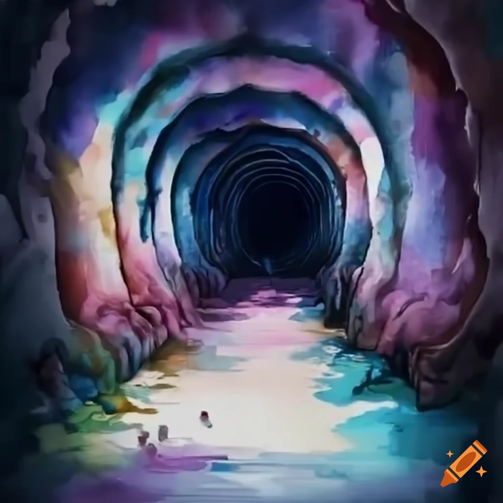 Tunnel animated
