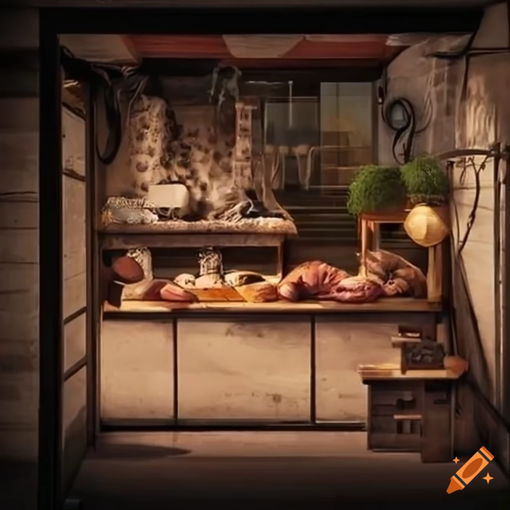 Small mutton shop outdoor design