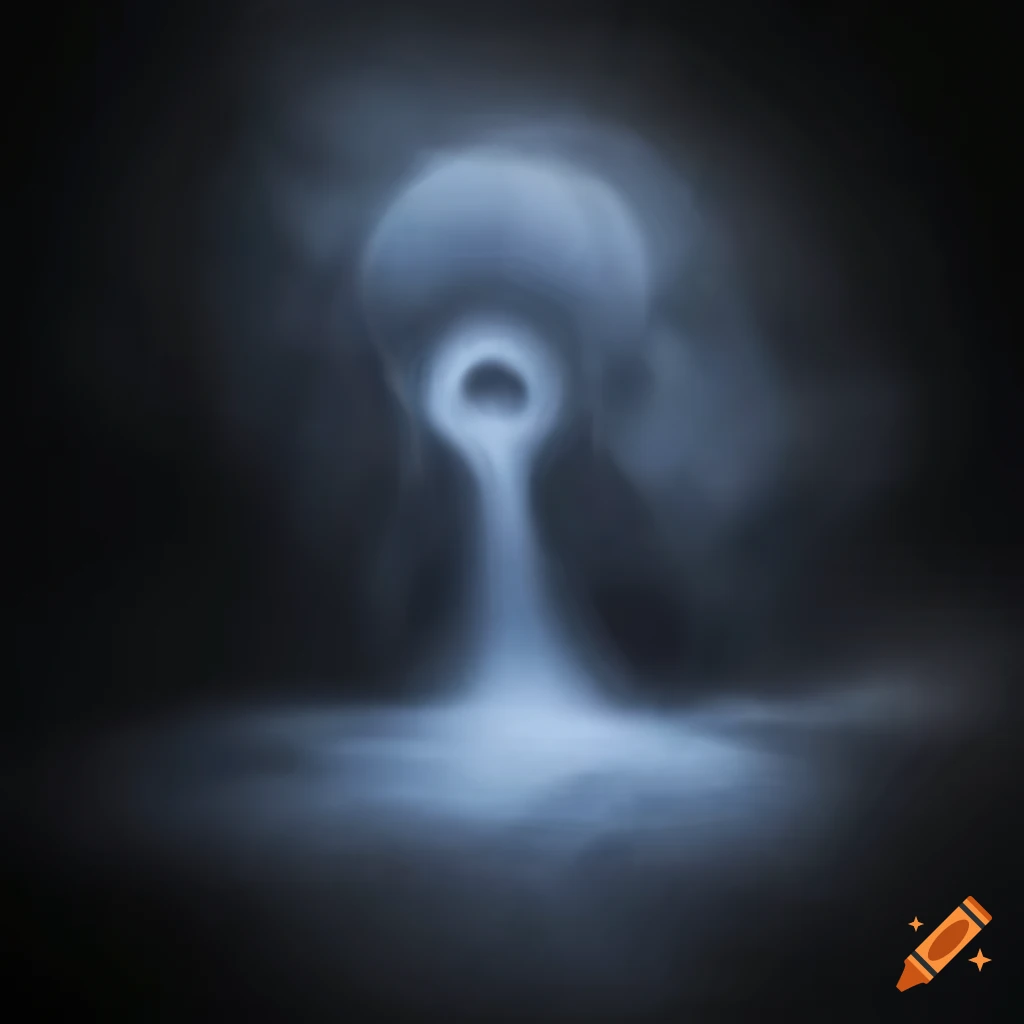 Stunningly detailed high-definition photograph, 👻🗝️, silvery accents ...