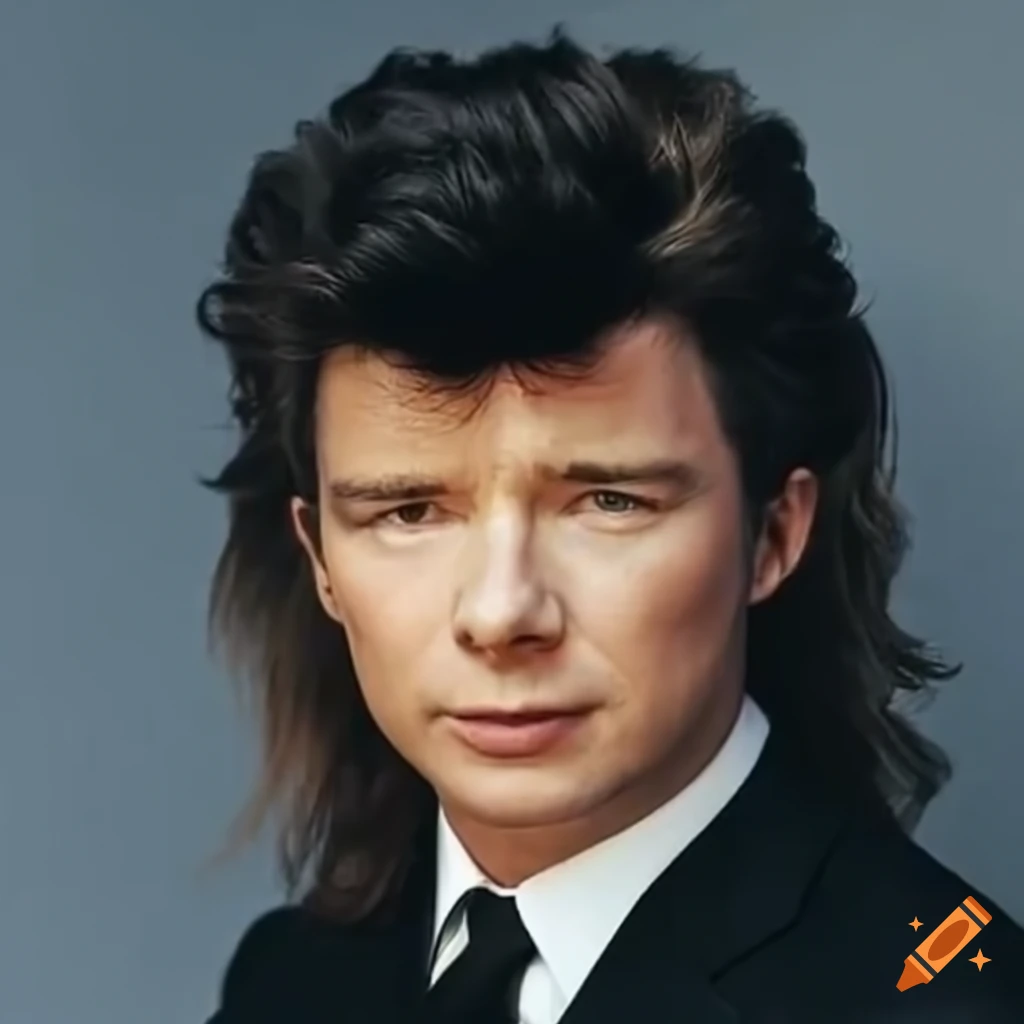 Rick Astley Haircut Lille Lars Møder Rick Astley Lille Lars Møder