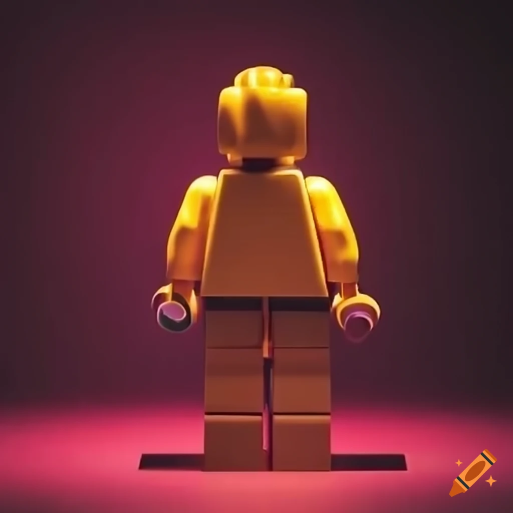 A lego recreation of the album cover for igor
