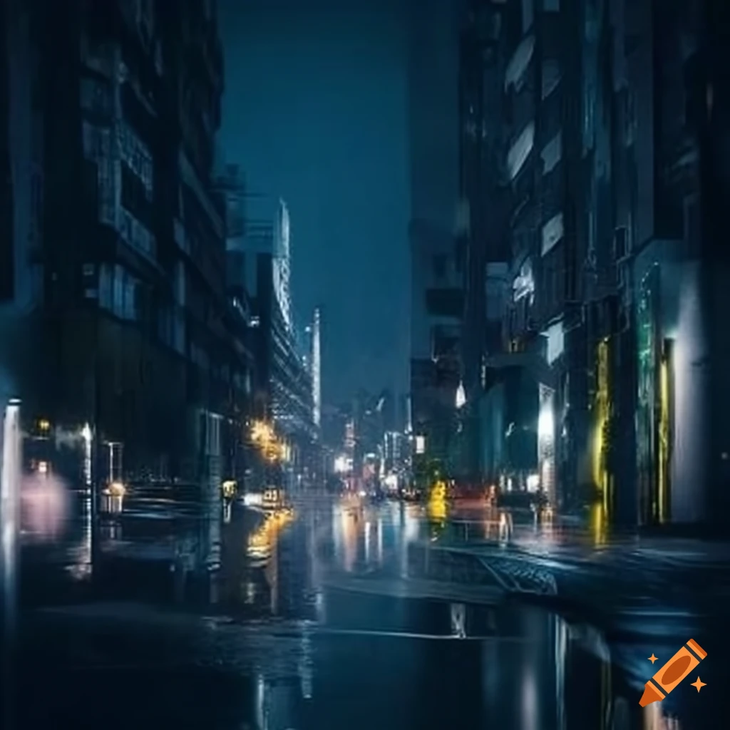 Blade Runner City Rain