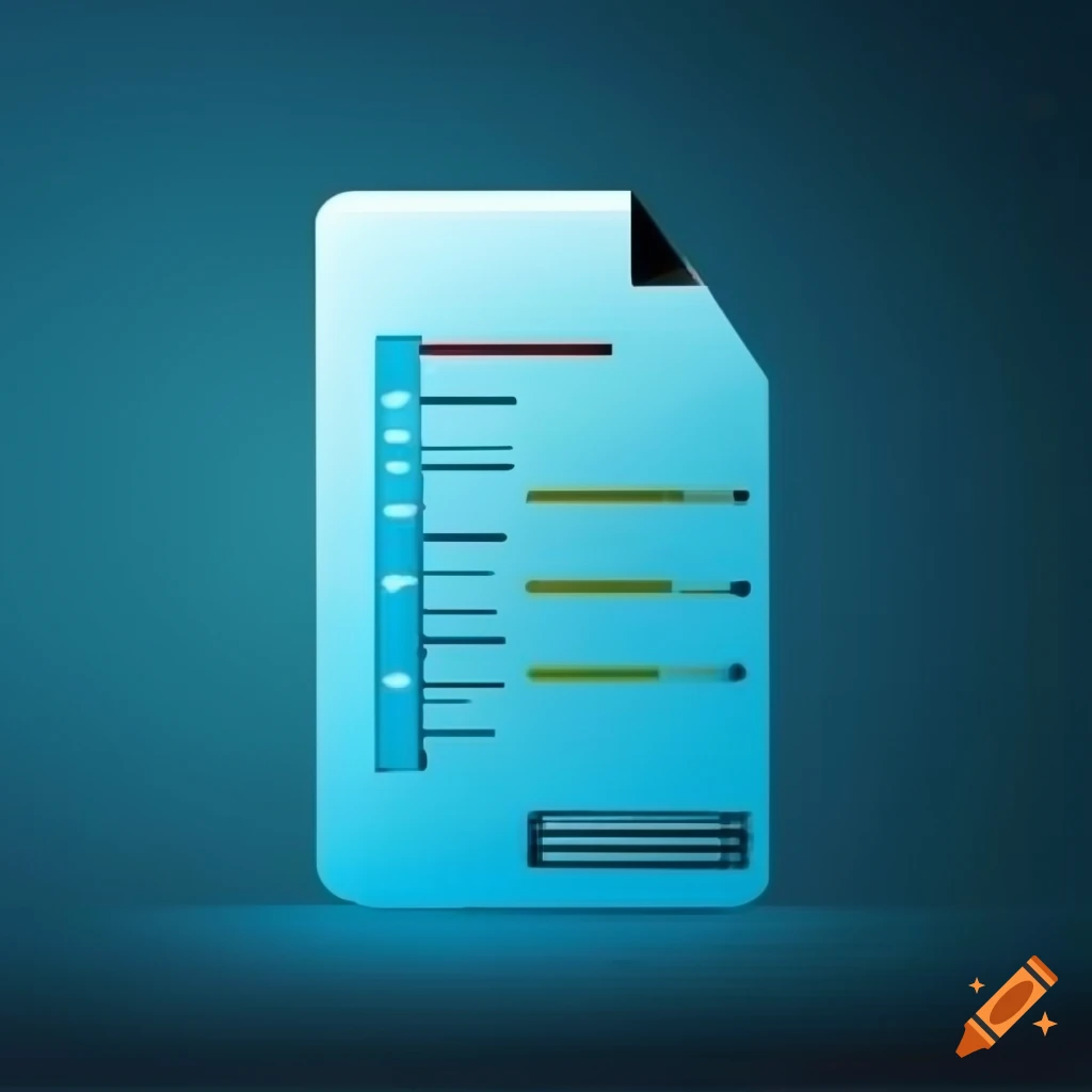 Icon representing a data governance policy document