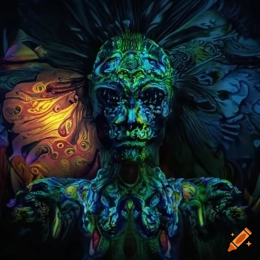 Dark Psychedelic Wallpaper