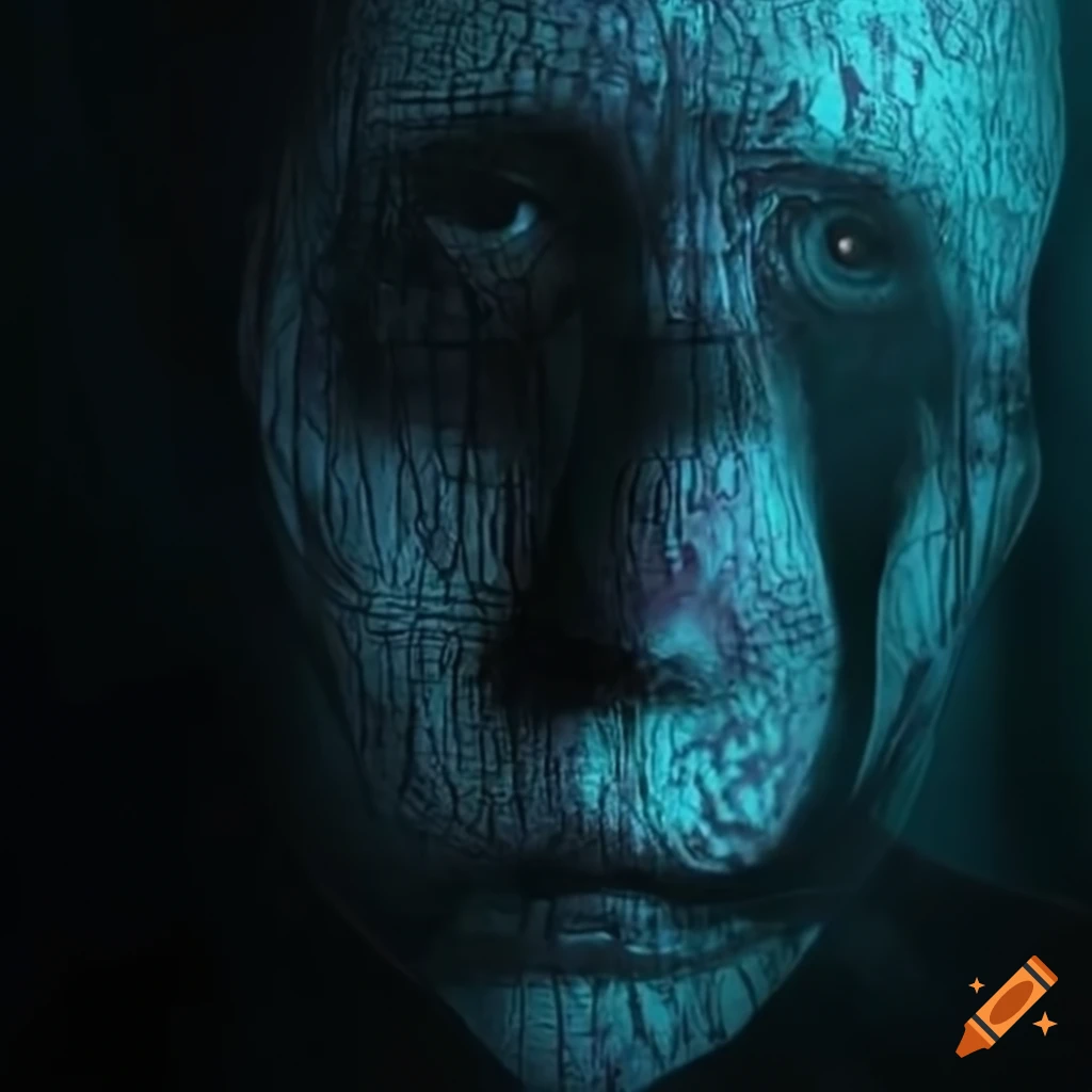 Artist's concept of the dark web on Craiyon