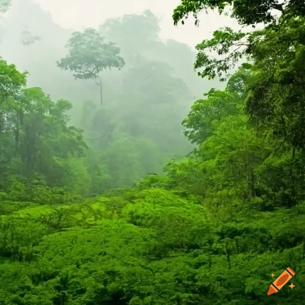 Forest landscape of bangladesh