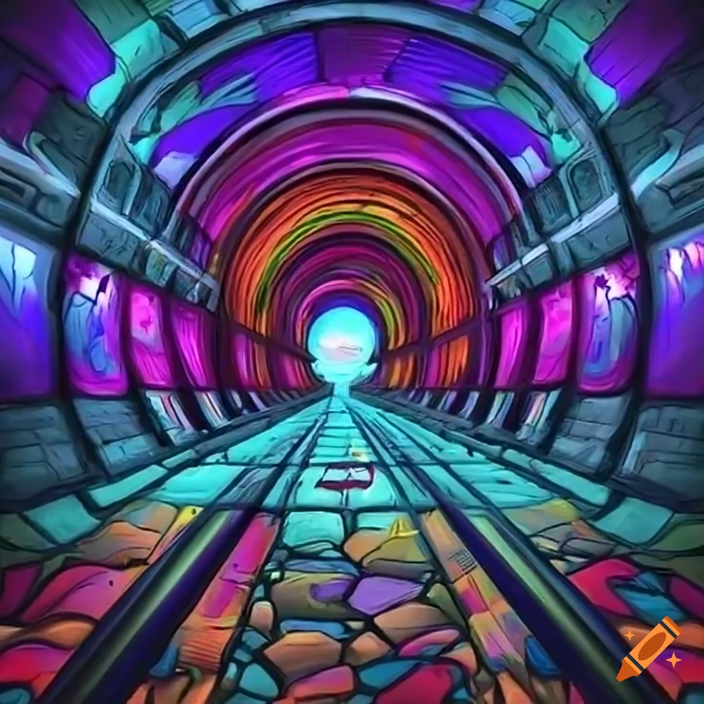 Tunnel animated