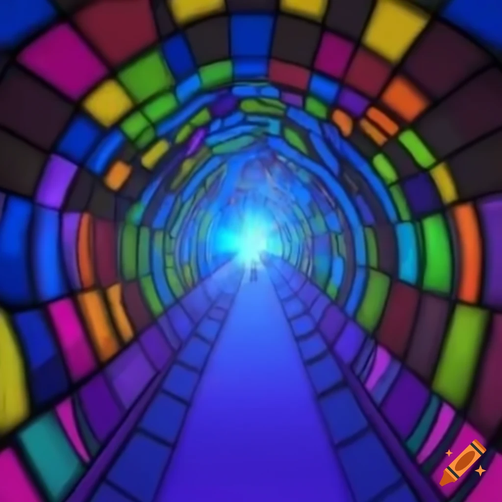 Tunnel animated on Craiyon