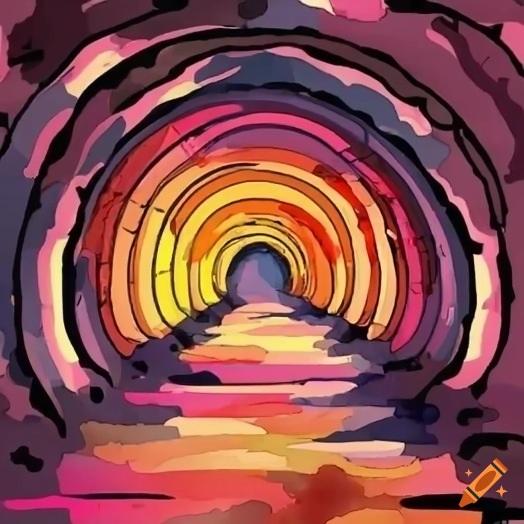Tunnel animated