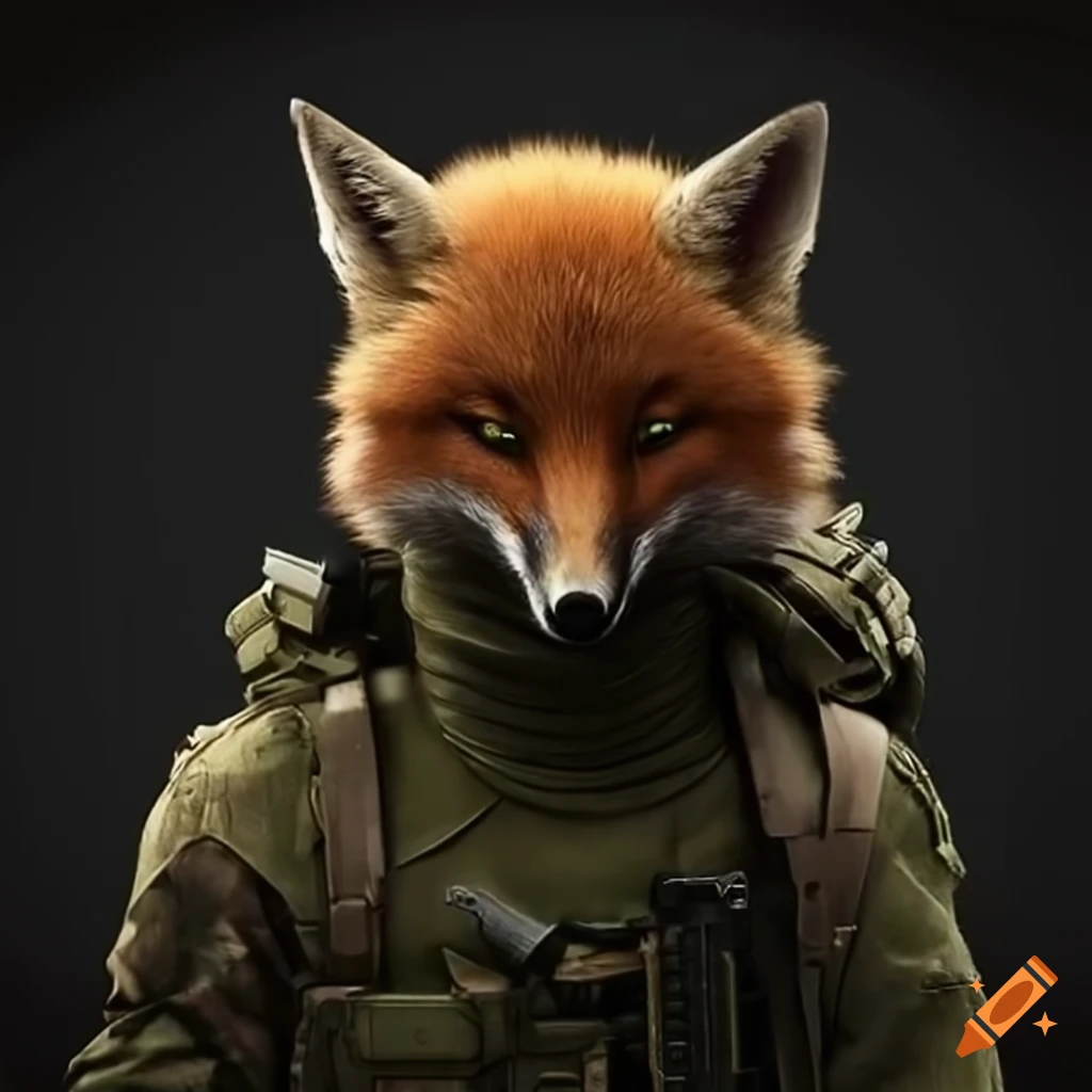 Military-fox