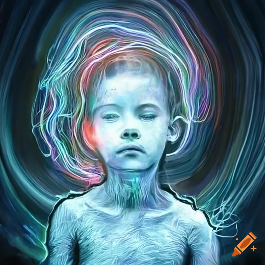 Light strange sounds kid