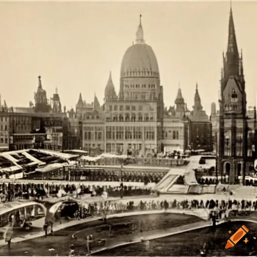 America's world fair in buffalo, new york, 1901 on Craiyon