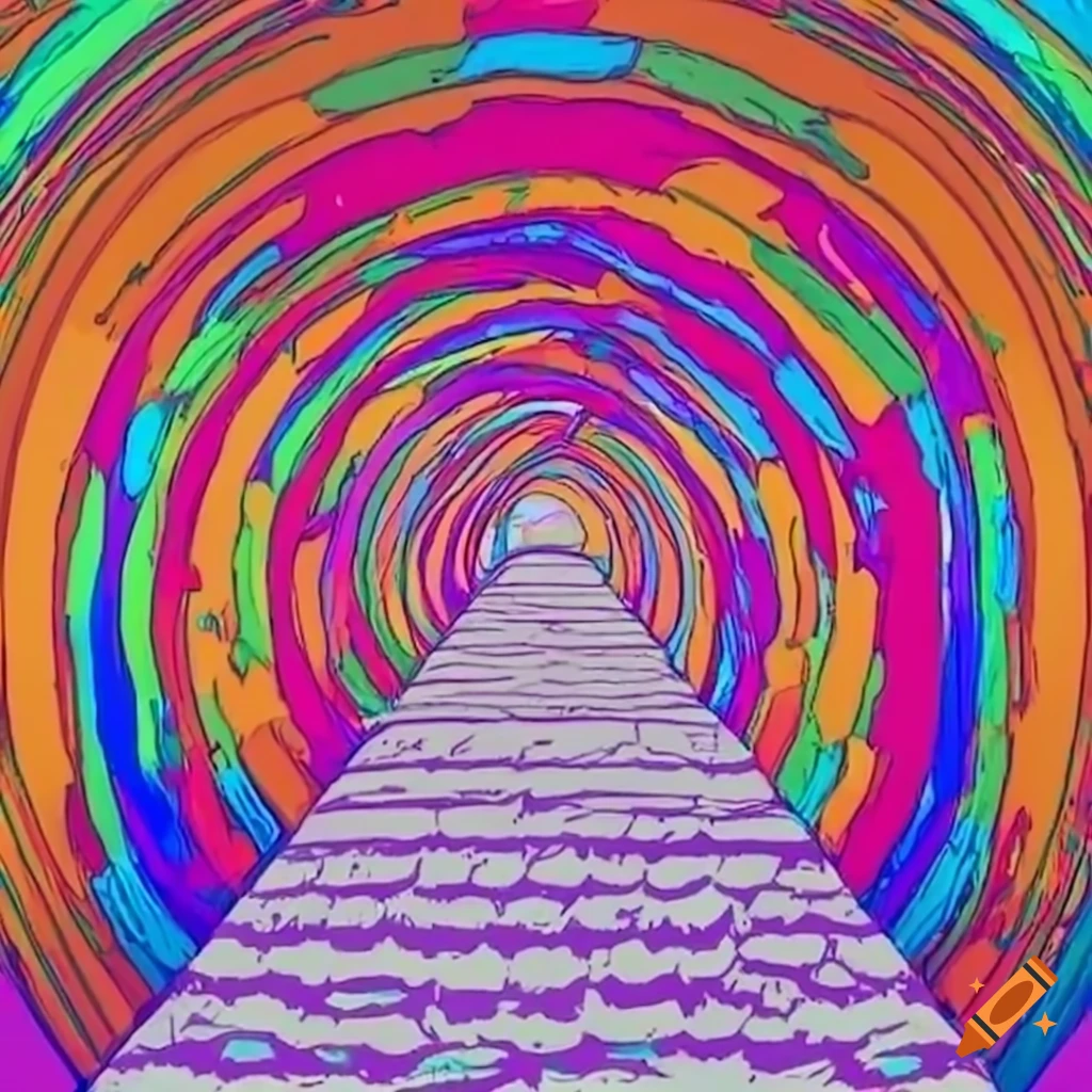 Tunnel animated
