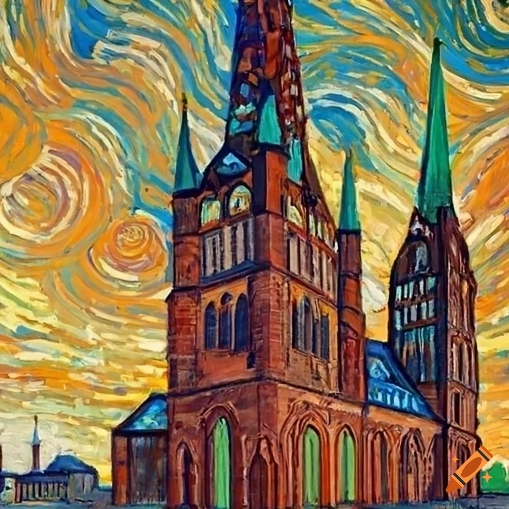 Abstract Paintings Of Churches