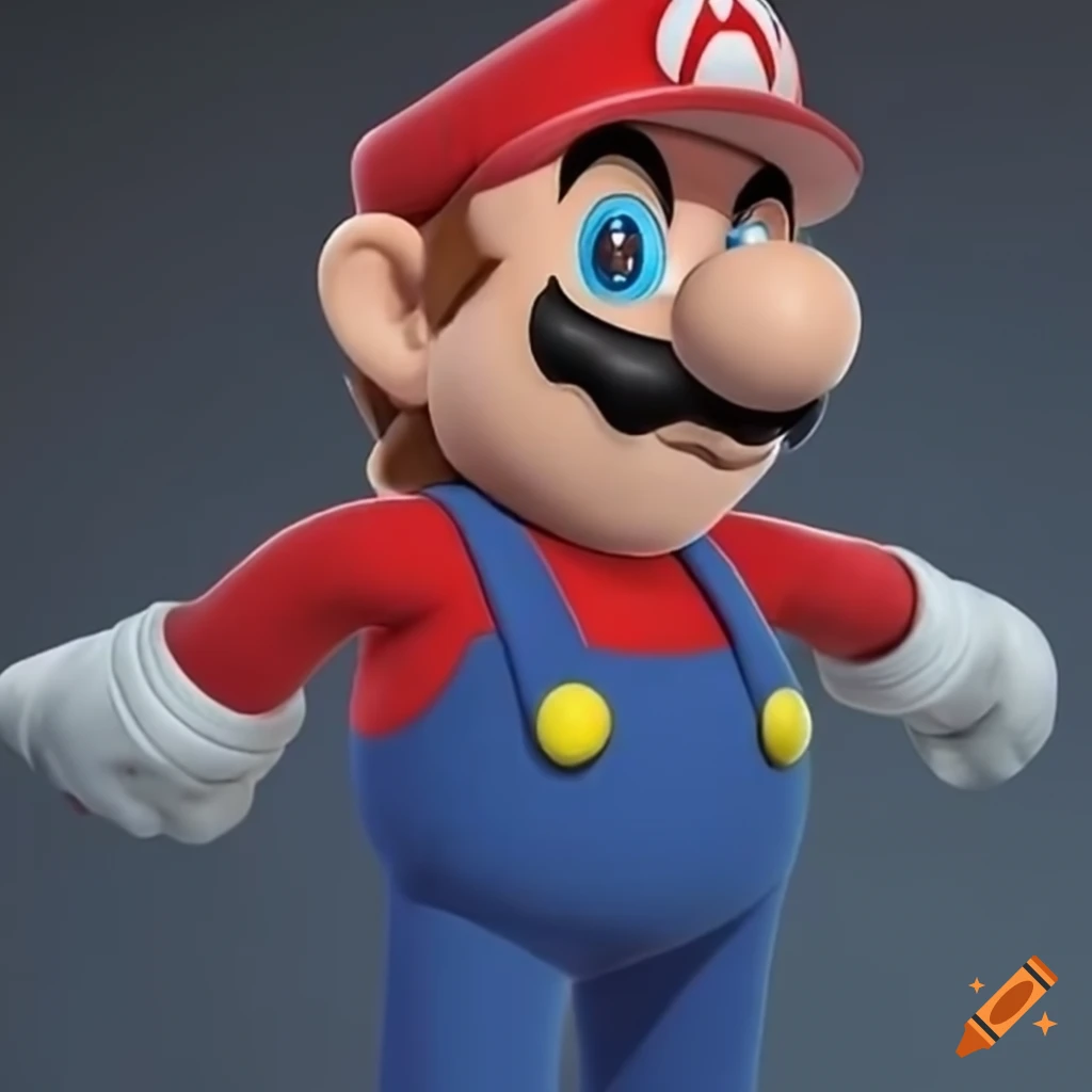 Mario on Craiyon