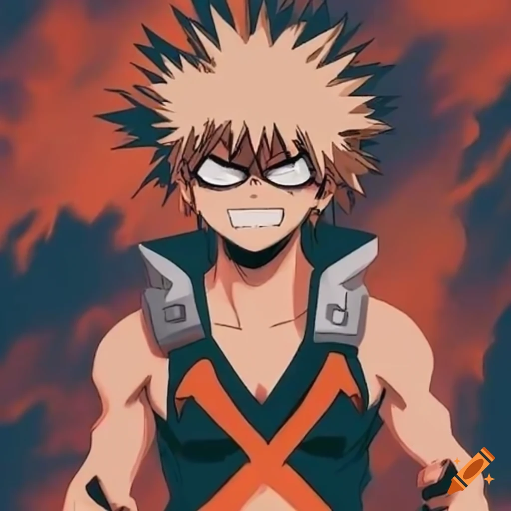 Katsuki Bakugo on Craiyon