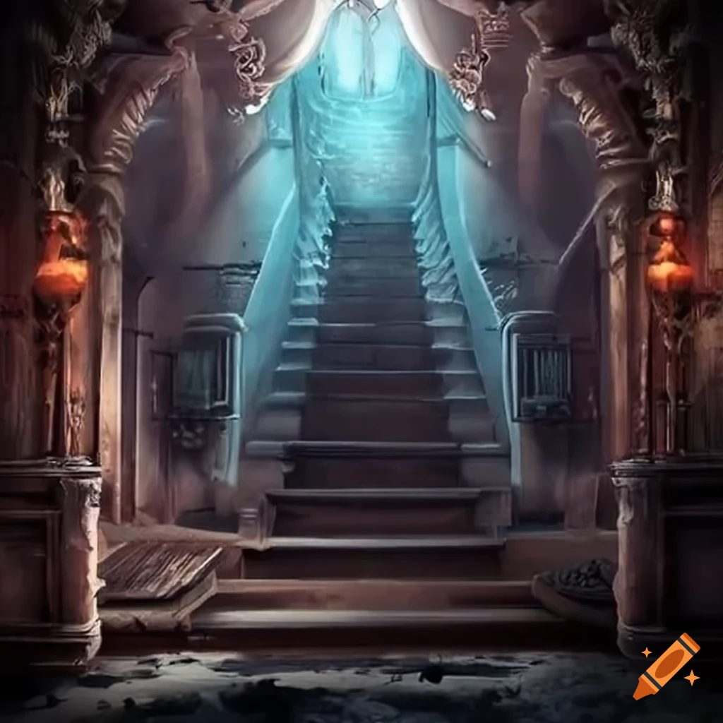 Haunted house interior