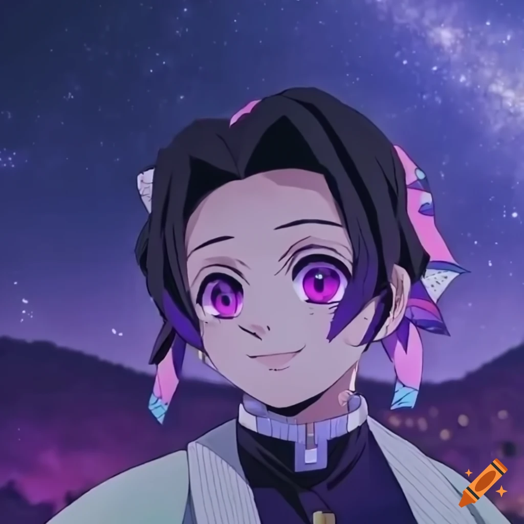 Anime, demon slayer, side angle, cinematic view, high definition, full ...