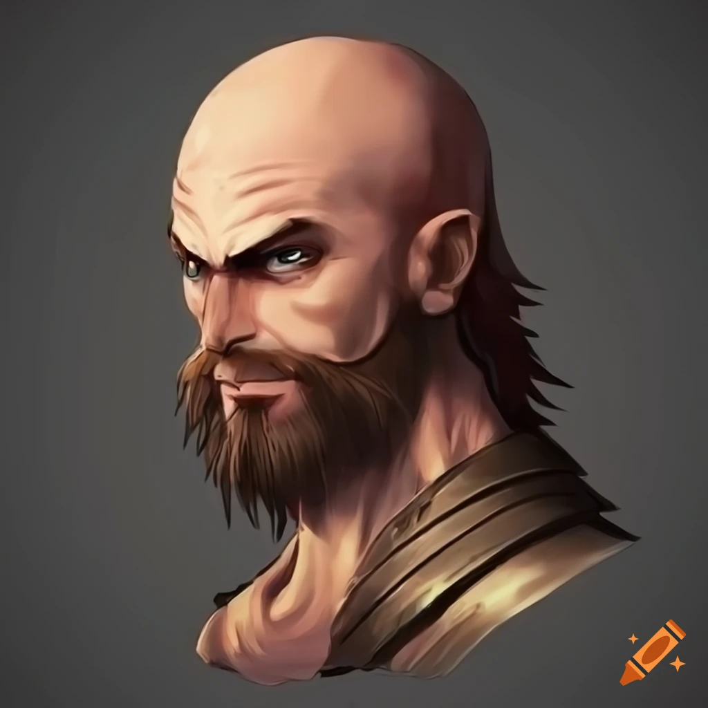 Anime Man With Beard