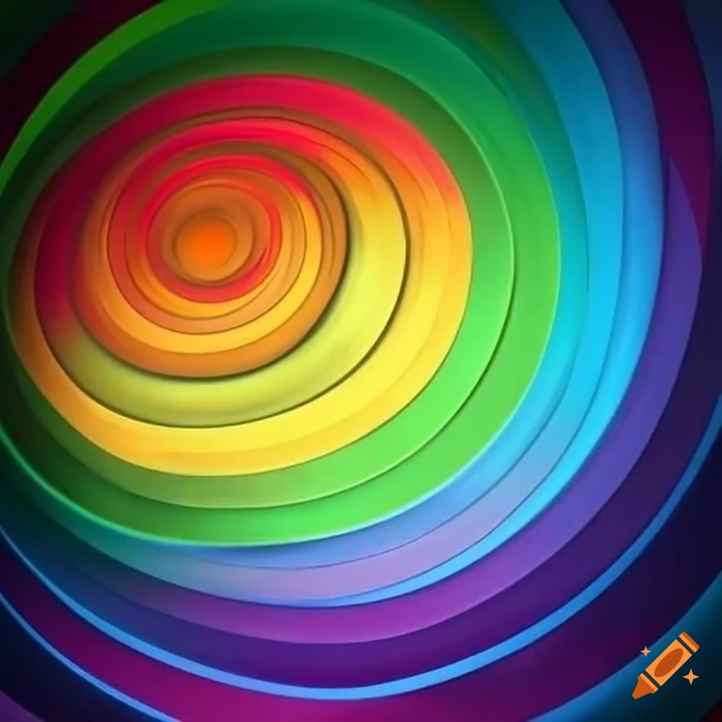 Rainbow coloured geometry