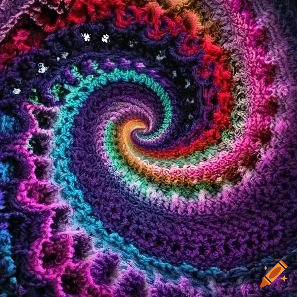 Crochet universe fractal