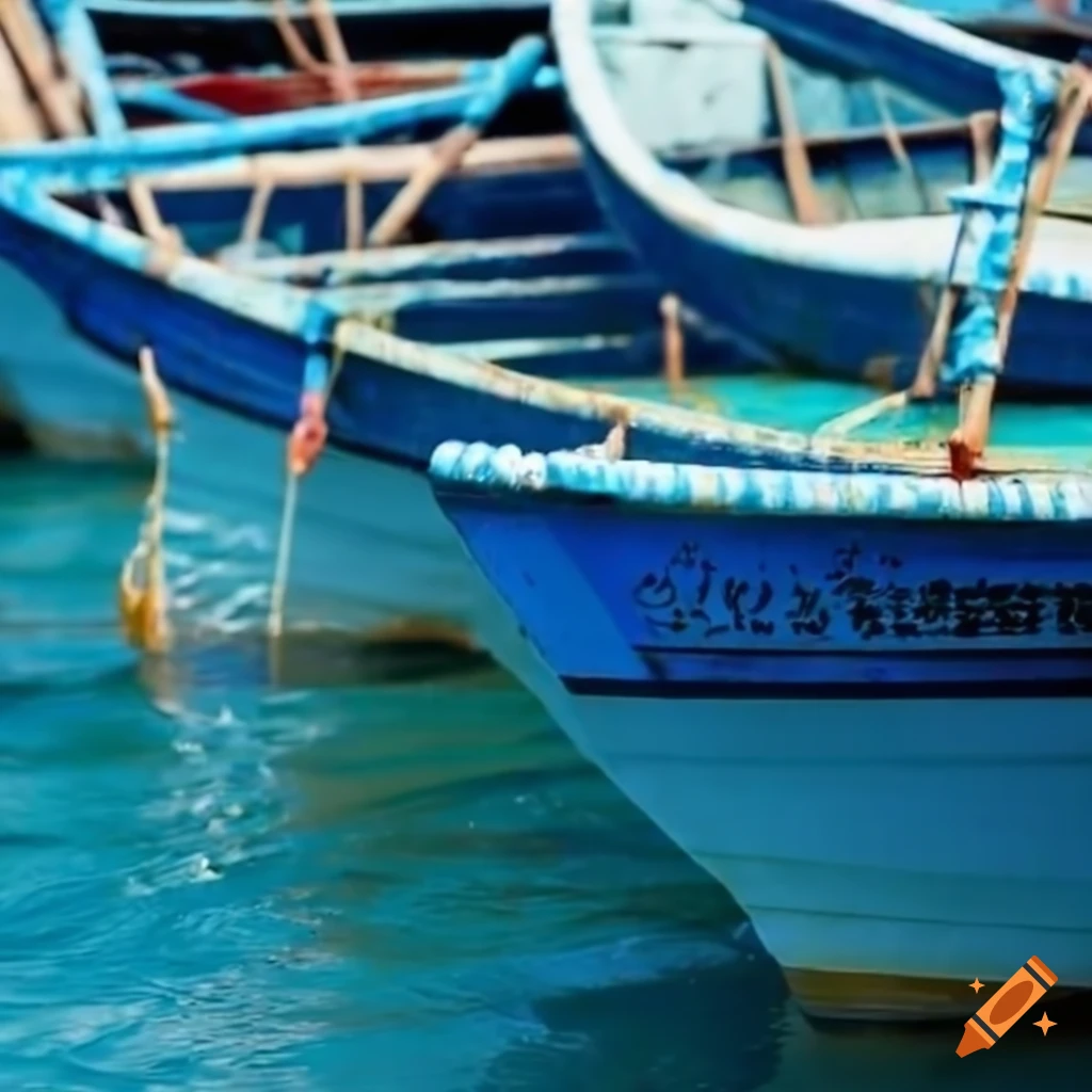 Japanese fishing boats