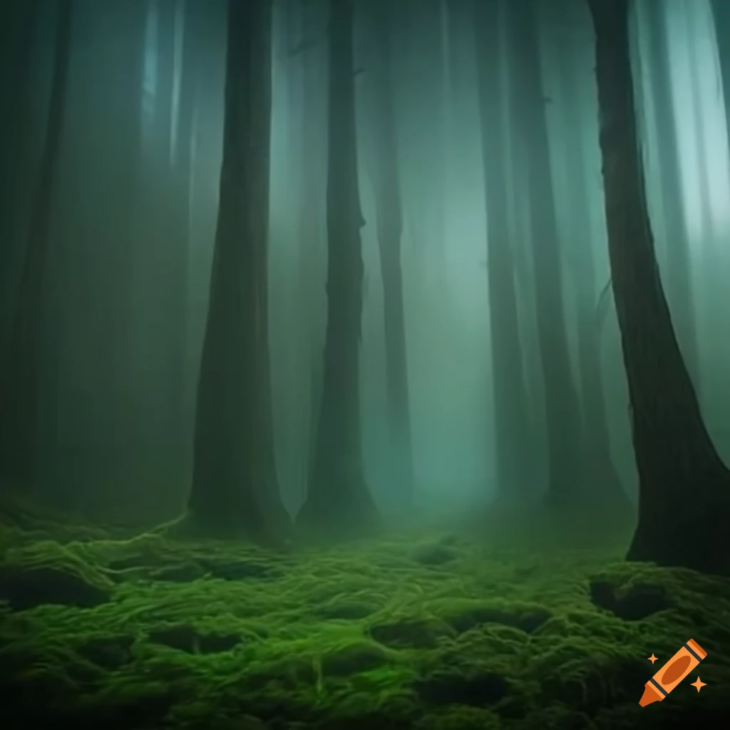 Alien Landscape Forest