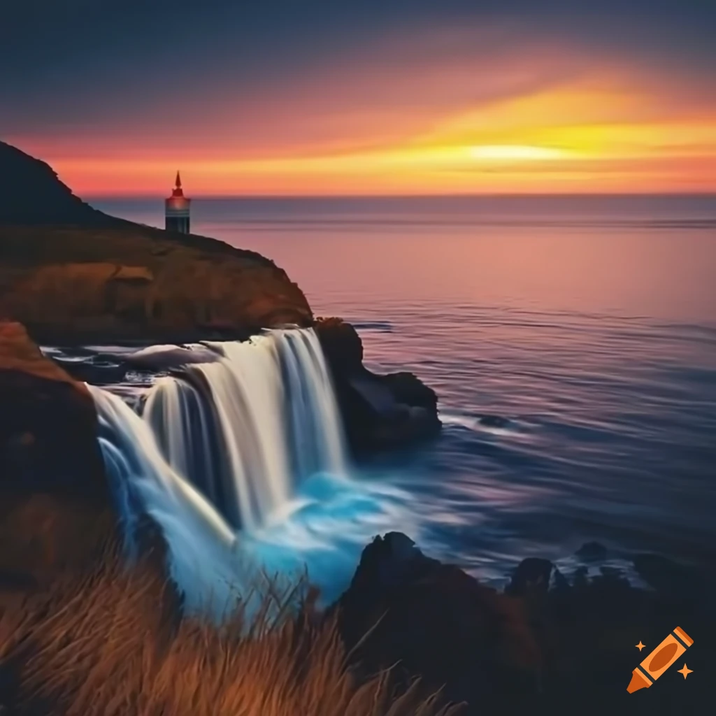 Create a realistic landscape photo in 5x4 aspect ratio. Create an image ...