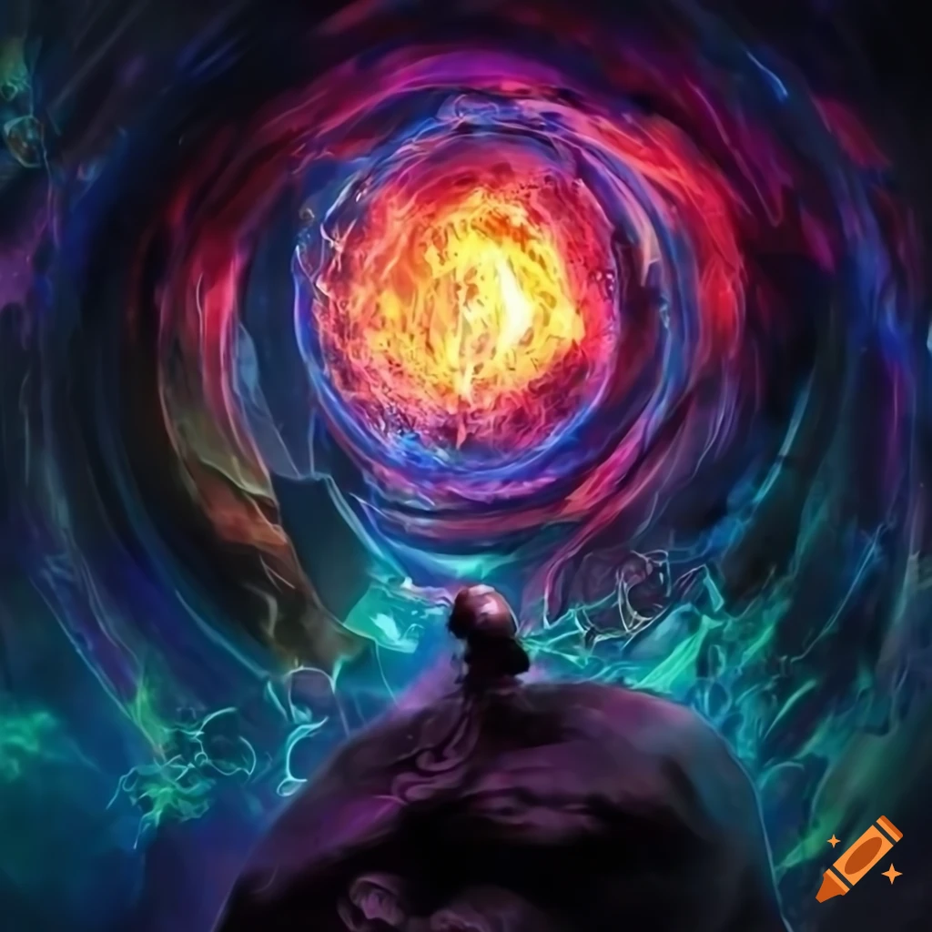 Pc game cover art energy burst on Craiyon