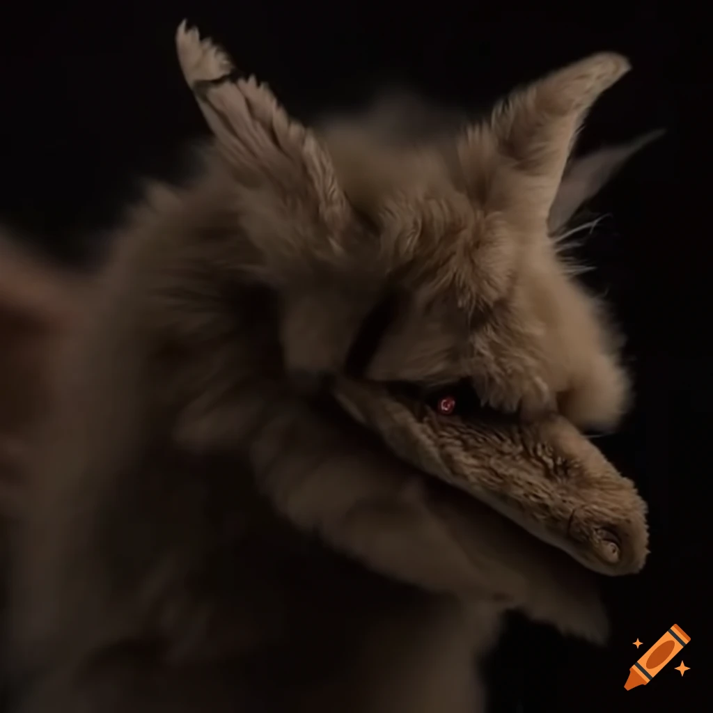 Furry fluffy dragon