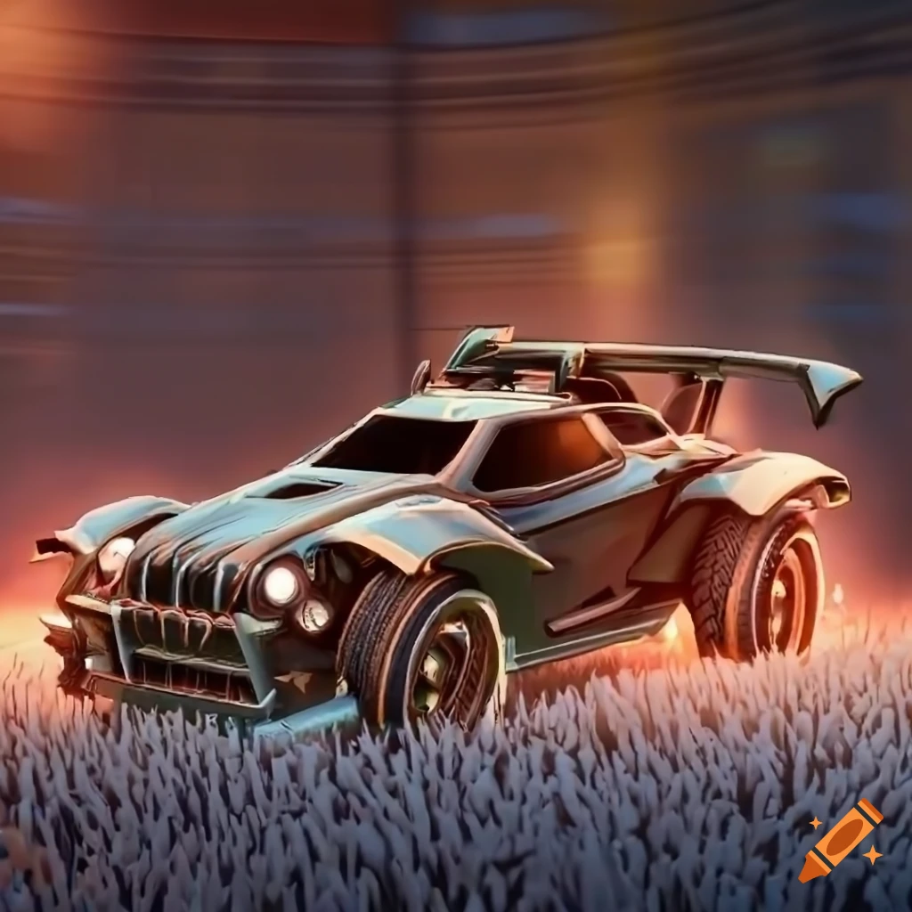 Rocket League fennec car body in high resolution 16k, high detail, high ...
