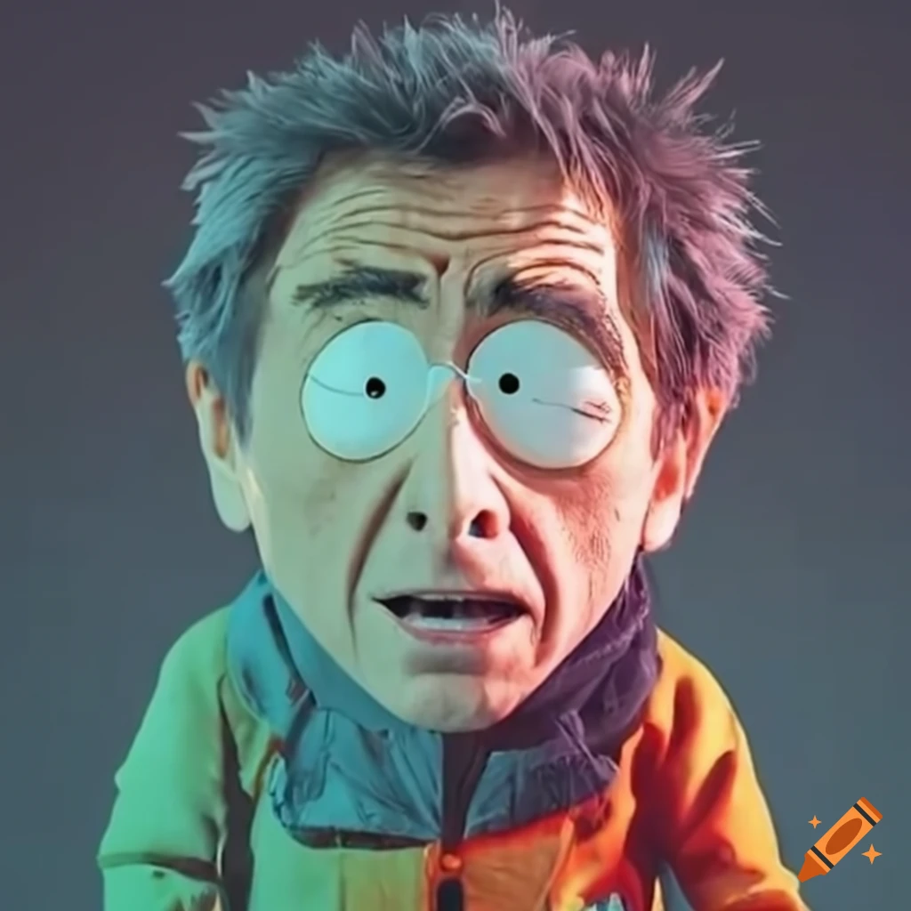 Cartman from south park has ben stiller as a hand