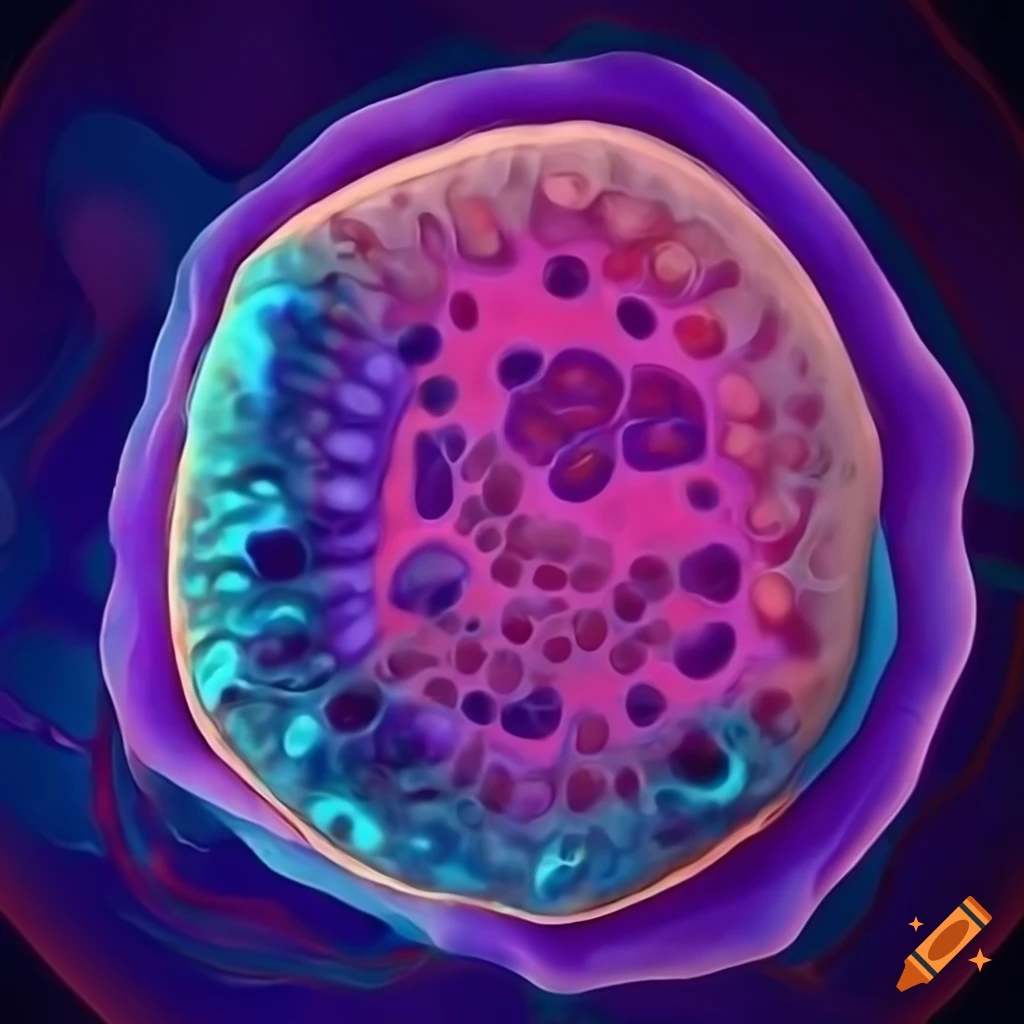 Stem cells for regeneration artistic illustration, use color pallet ...