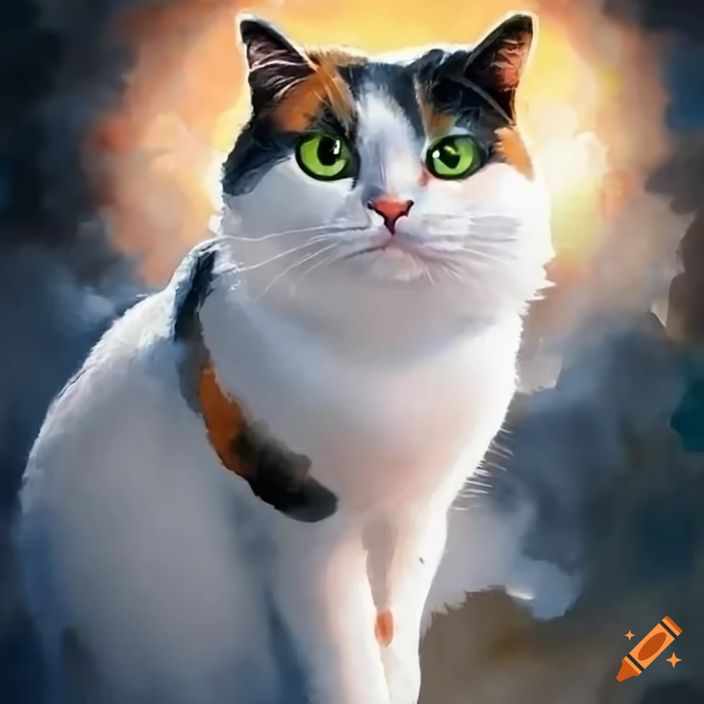 Calico Cat Fanart 100% Authentic | www.pinnaxis.com