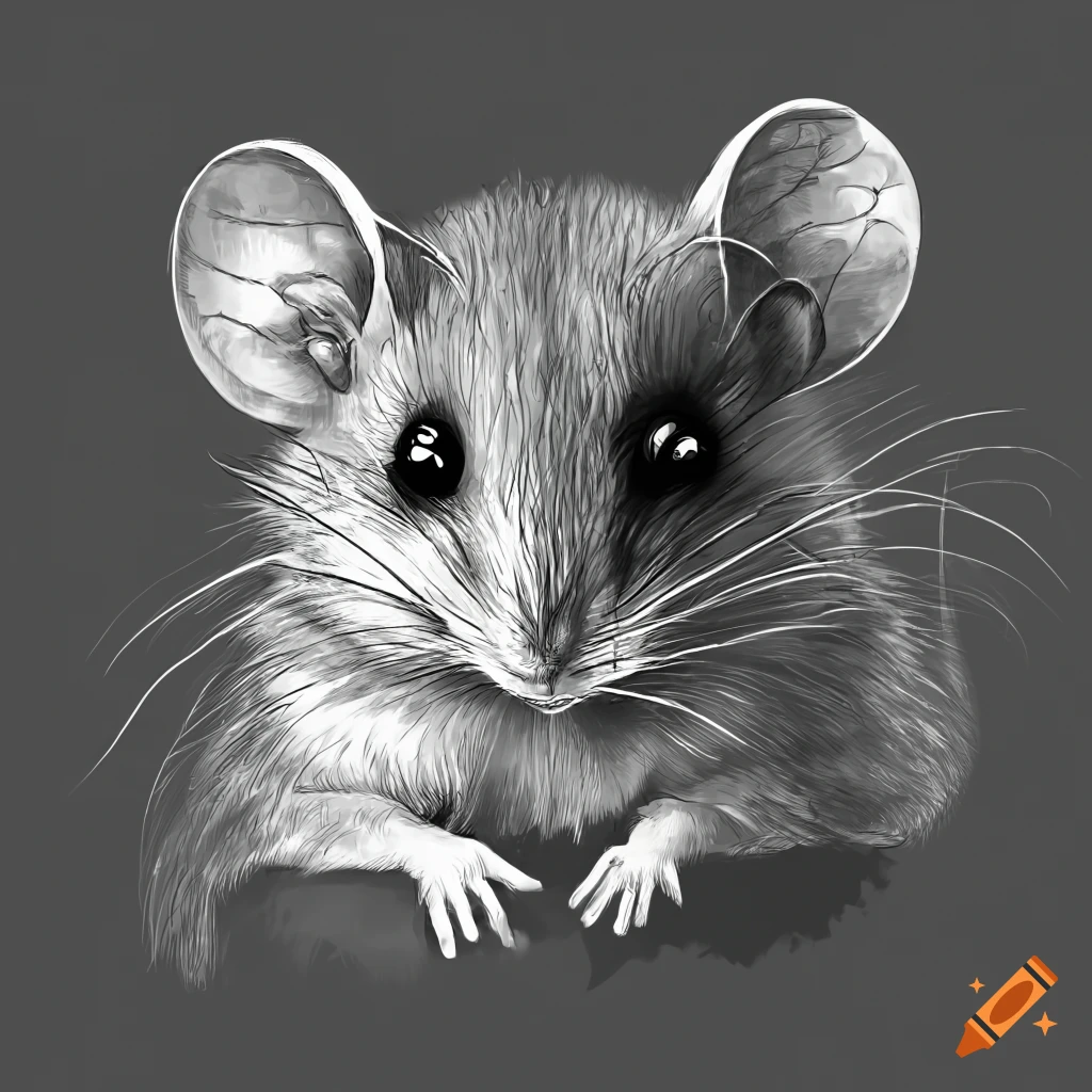 Lab Mouse Drawing