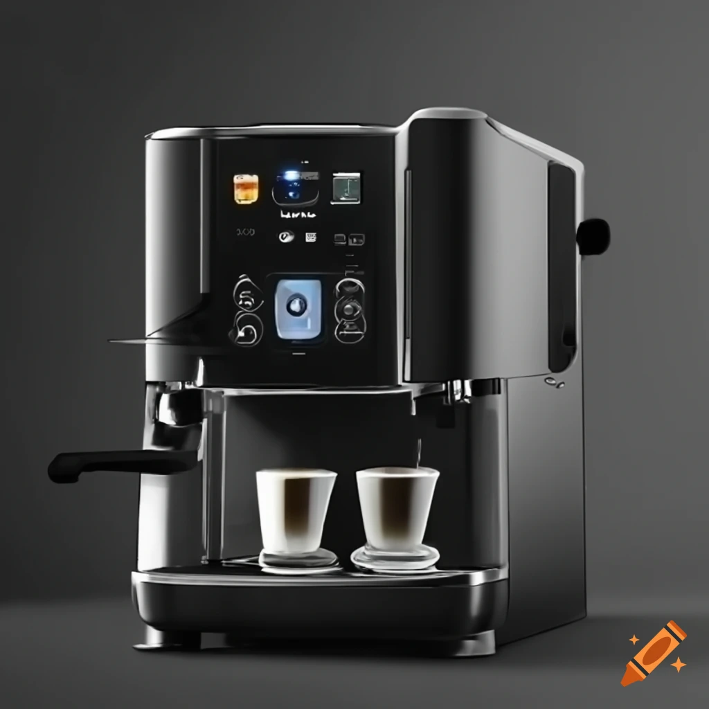 Realistic coffee machine on alt linux os