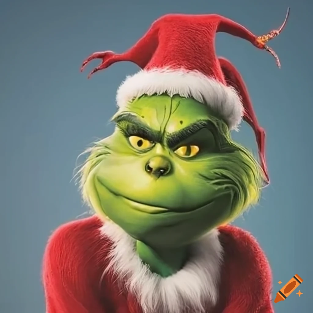 The grinch griddyng on Craiyon