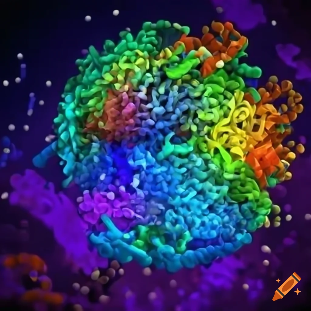Phase separation proteins on Craiyon
