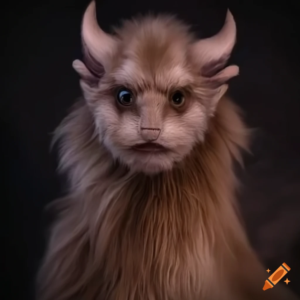 Furry fluffy dragon on Craiyon