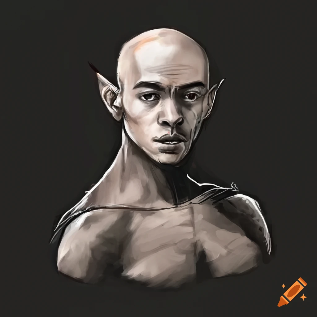 Pencil Sketches Of Elves
