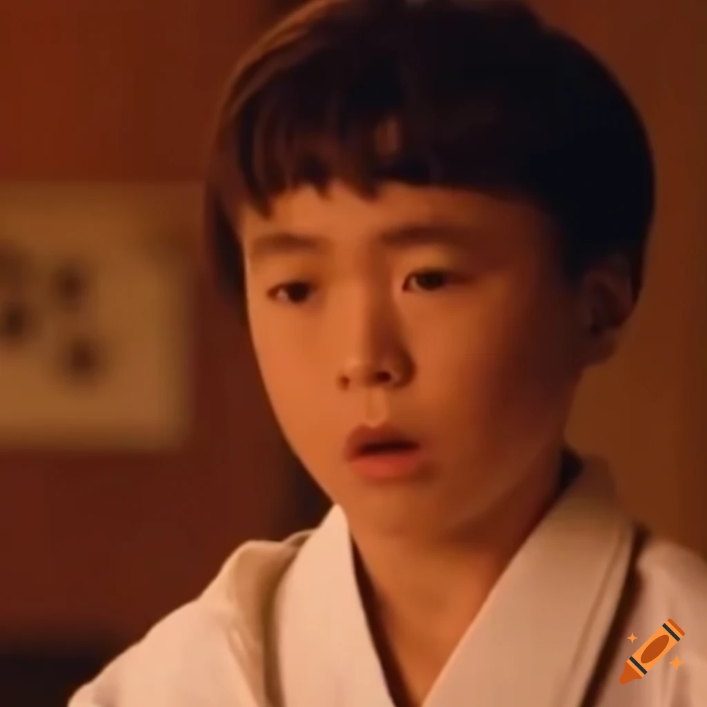 A live-action portrayal of poo karate boy from the earthbound game series