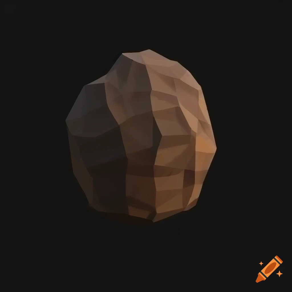 Super low poly 3d models of rocks for rpg on Craiyon