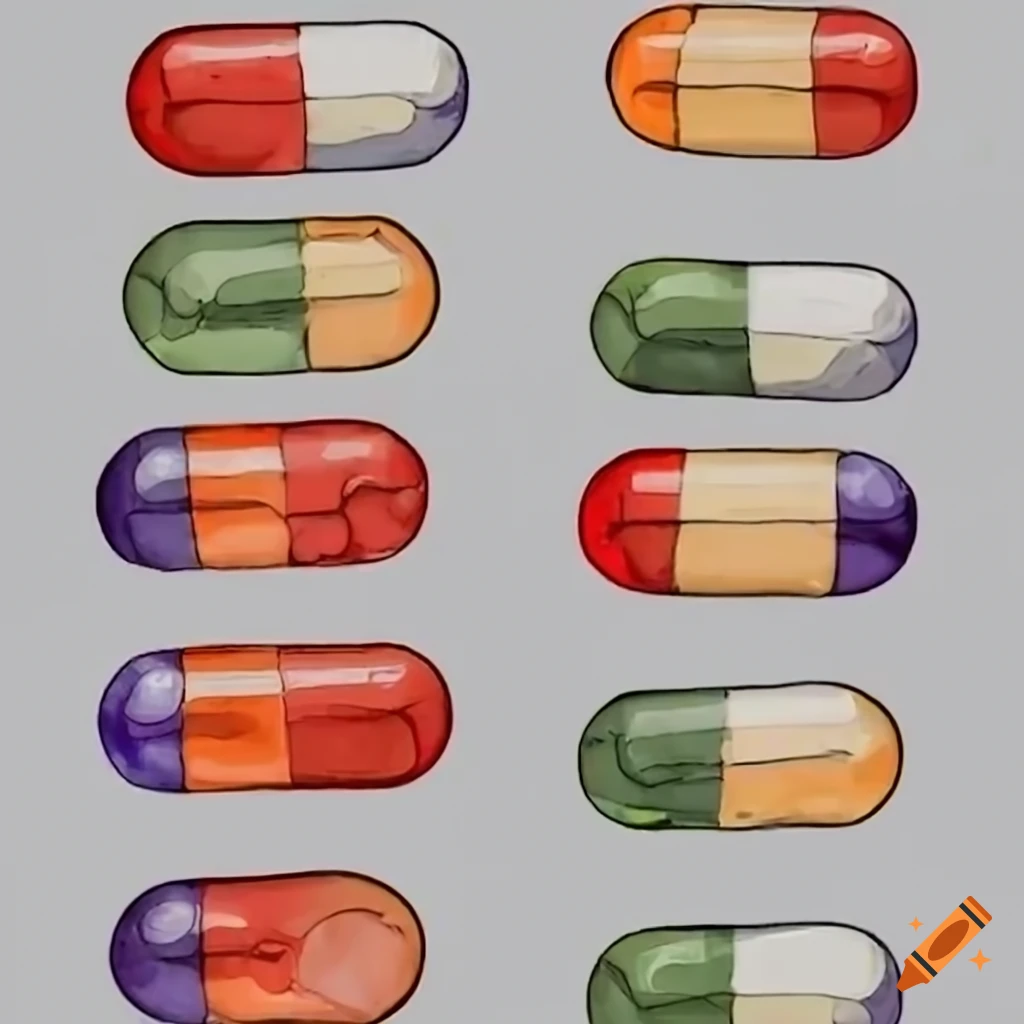Pills of knowledge on Craiyon