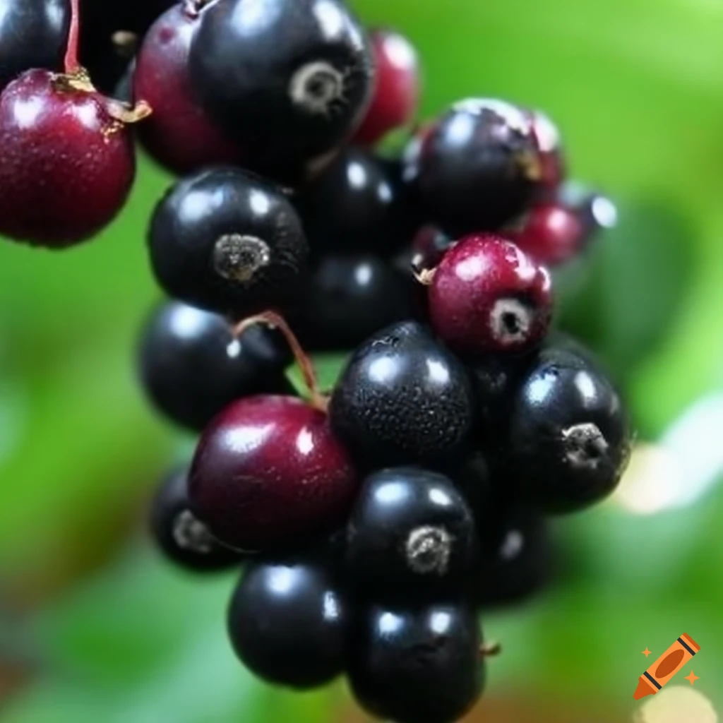 Black leponene berries