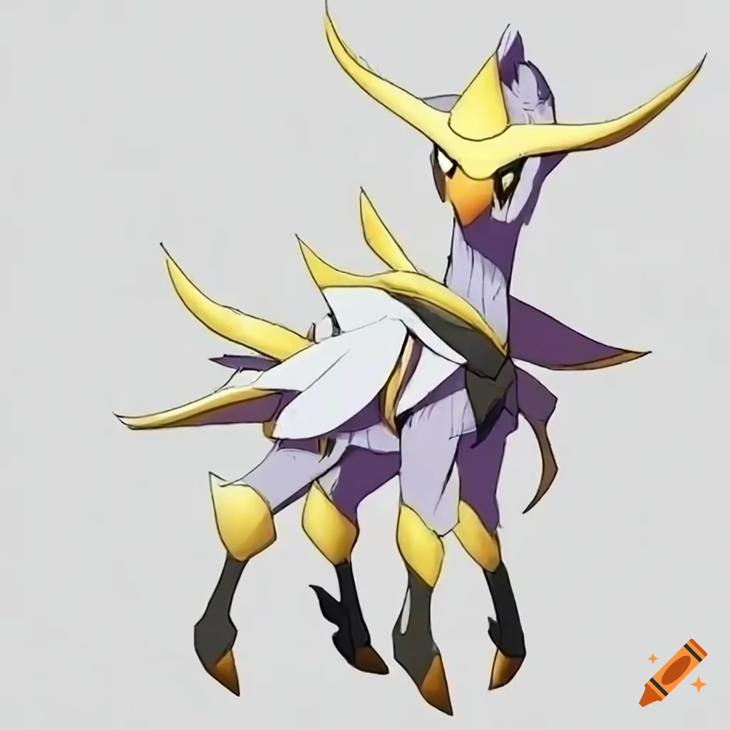 New arceus form on Craiyon