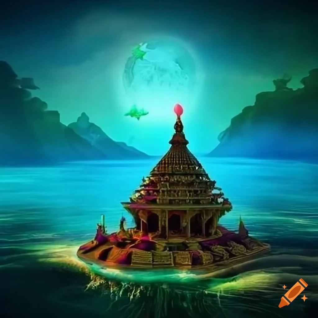 Manidweepa is a celestial island of exquisite beauty, located in the ...