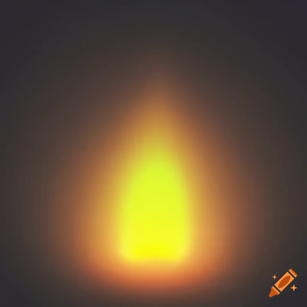 Flash of yellow light